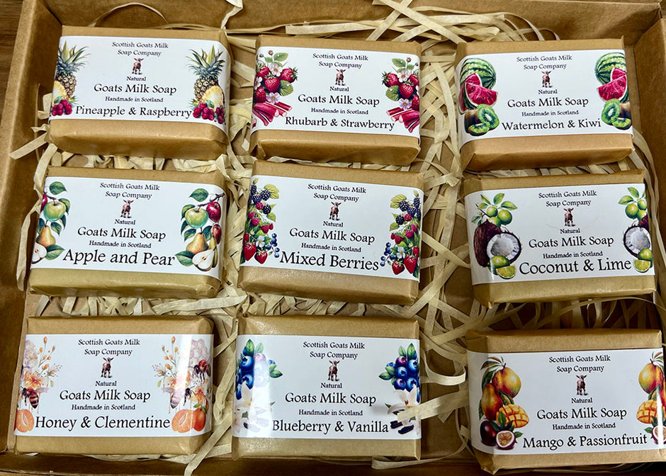 Goats Milk Soap Gift Sets – Scottish Goats Milk Soap Company